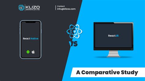 react native vs react js” know the difference klizos web mobile and saas development