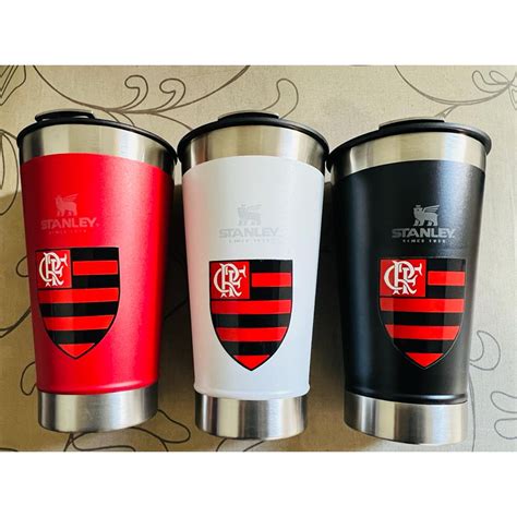 Copo Térmico Stanley Personalizado time 473ml Tampa e abridor