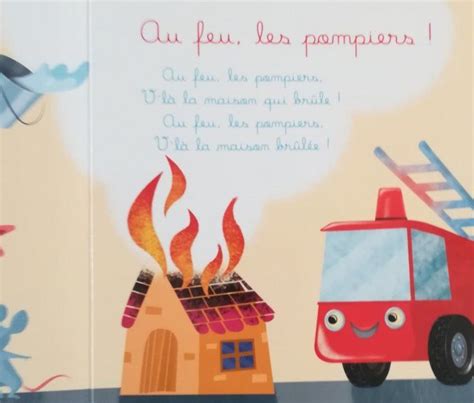 Au Feu Les Pompiers Et Autres Jolies Comptines Teteenlire