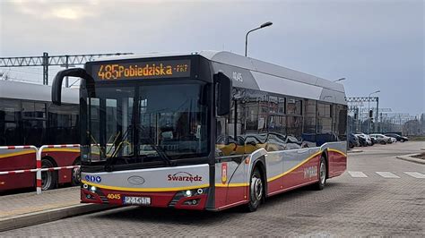 SPK Swarzędz Linia 485 Solaris Urbino 12 IV Hybrid Kierunek