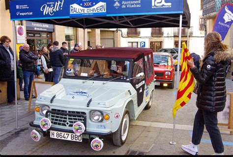 El Mehari De Sitges Participa En El XIX Rallye De Invierno En Viladrau