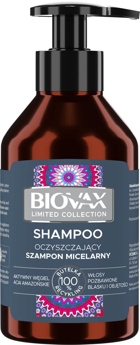 L Biotica Biovax Limited Collection Szampon Do W Os W Oczyszczaj Cy