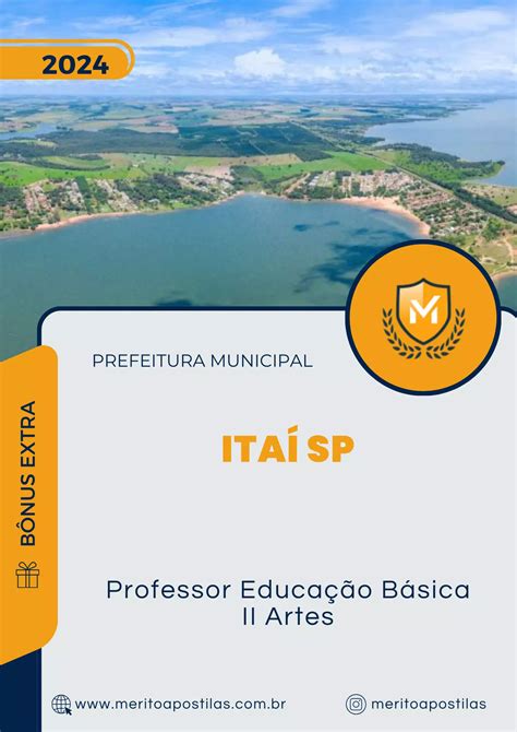 Apostila Professor Educa O B Sica Ii Artes Prefeitura De Ita Sp