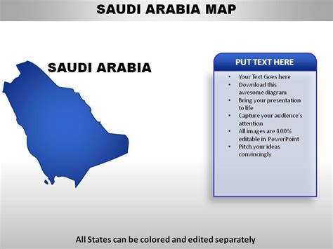 Saudi Arabia Country Powerpoint Maps Powerpoint Presentation Slides