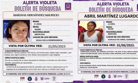 Reportan A 2 Menores Desaparecidas En Guerrero