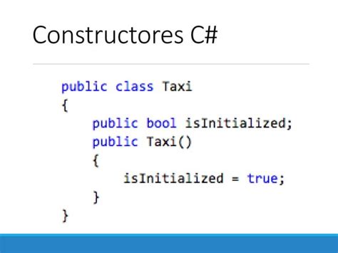 programación orientada a objetos constructores y destructores ppt
