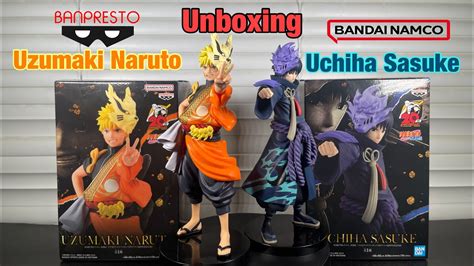 Naruto Shippuden 20th Anniversary TV Animation Naruto Sasuke Figures