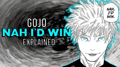 Nah I D Win Meaning Jujutsu Kaisen Explained YouTube