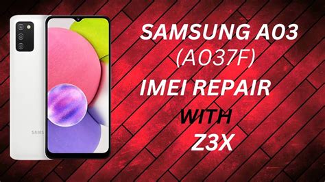 Samsung A A F Imei Repair With Z X Youtube