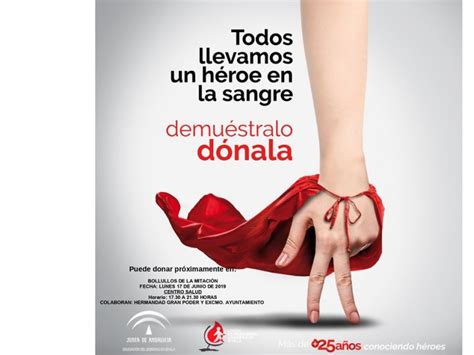 Campaña de donación de sangre Portal del Ayuntamiento de Bollullos de