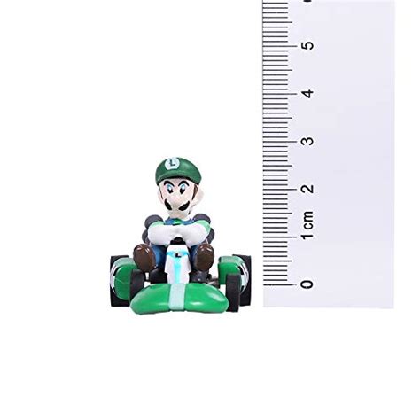 Max Fun Mario Kart Cars Pull Backs Cake Toppers Action Figure Pack Of