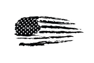 Distressed American Flags Bundle Graphic By George Khelashvili