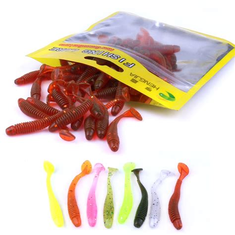 HENGJIA 10 Adet Paket Yumu Ak T Kuyruk Bal K L K Cazibesi Set Grub
