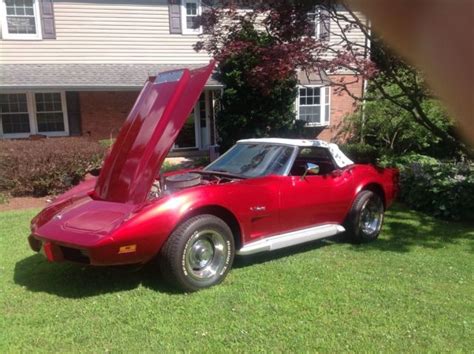 1975 Corvette Stingray Convertible For Sale Chevrolet Corvette