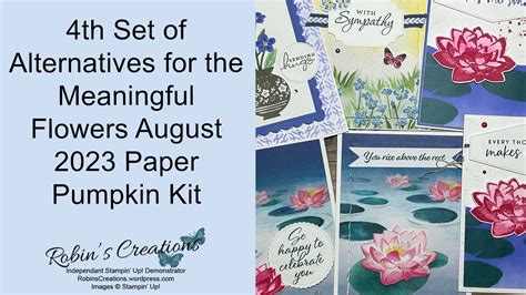 4th Set Of Alternatives For The Meaningful Flowers August 2023 Paper