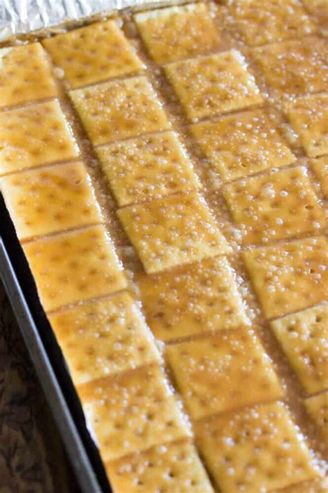 Saltine Crackers Diy