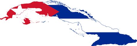 Flag Map Of Cuba Symbol Hunt
