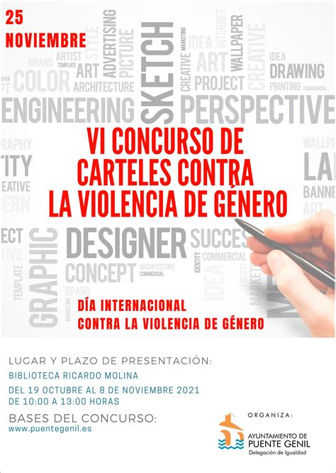 VI Concurso de Carteles contra la Violencia de Género Visit Puente Genil