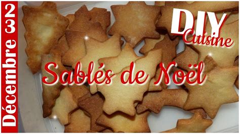 DIY Noël Atelier cuisine sablés de Noël YouTube