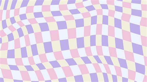 Cute Aesthetics Distorted Multi Color Pink Yellow Purple And Blue