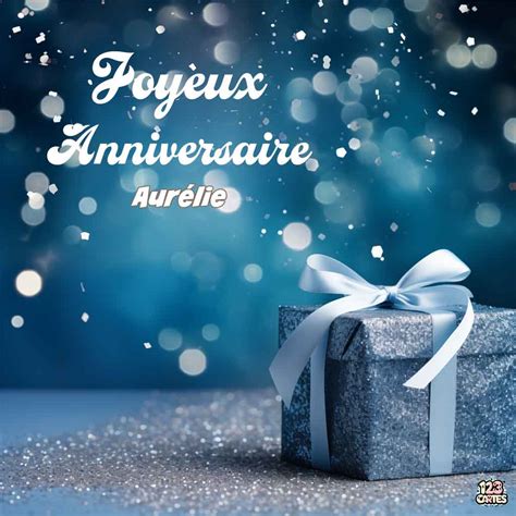 Flamant Rose Avec Le Texte Joyeux Anniversaire Aur Lie Cartes