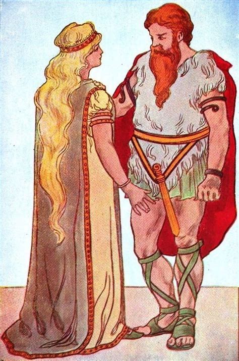 SIF la diosa esposa de THOR en la MITOLOGÍA NÓRDICA Norse mythology