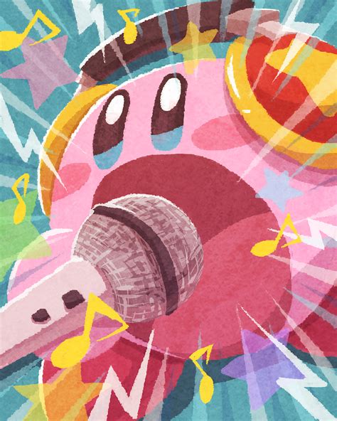 Kirby And Mike Kirby Kirby Drawn By Miclot Danbooru