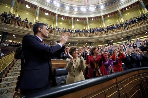 Pedro Sánchez logra la confianza del Congreso y presidirá el primer