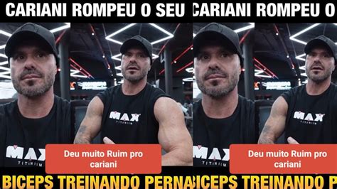 Urgente Renato Cariani Rompeu Os Ligamentos Do Biceps Treinando Perna
