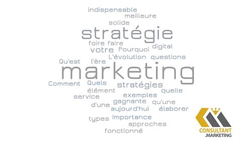 Structure et exemples d une bonne stratégie marketing