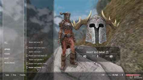 New Ancient Nord Armor For Cbbe For Tes V Skyrim