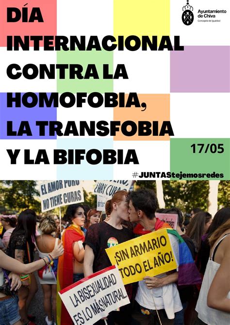 17 de mayo Día Internacional contra Homofobia transfobia y biofobia