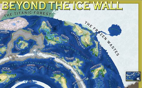 HD The World Beyond The Ice Wall Satellite Flat Earth Map Etsy UK