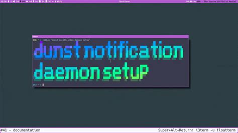 let s linux 041 notifications with dunst youtube