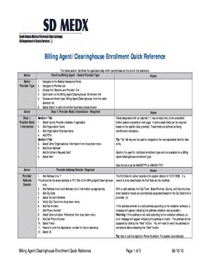 Fillable Online Dss Sd Billing Agent Dss Sd Fax Email Print PdfFiller