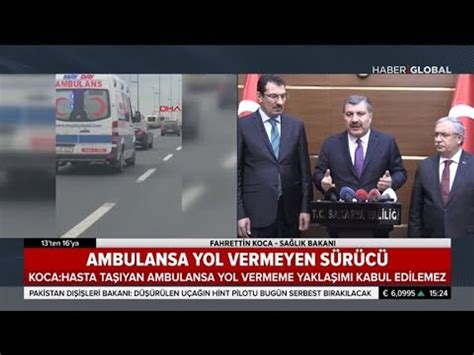 Ambulansa Yol Vermeyen Sürücüye Verilen Para Cezası Yeterli mi