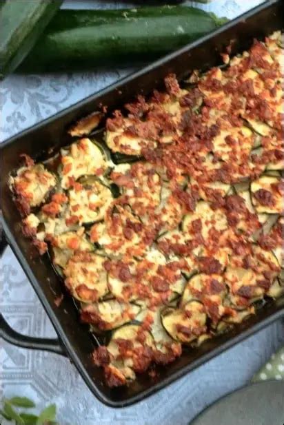 Gratin de courgettes à la feta et à la menthe de Laurent Mariotte