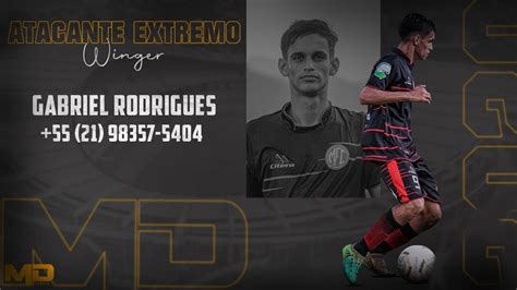 Gabriel Rodrigues Atacante Extremo Winger YouTube