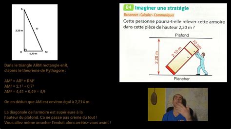 Maths 4ème Théorème de Pythagore Correction 04 YouTube