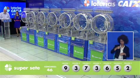 Super Sete Confira Resultado Do Concurso 46