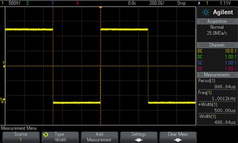 An Oscilloscope An Arduino Servo Pwm Signal And A Wild Goose Chase