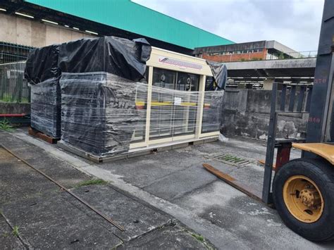 Portas de plataforma chegam a Barra Funda para instalação