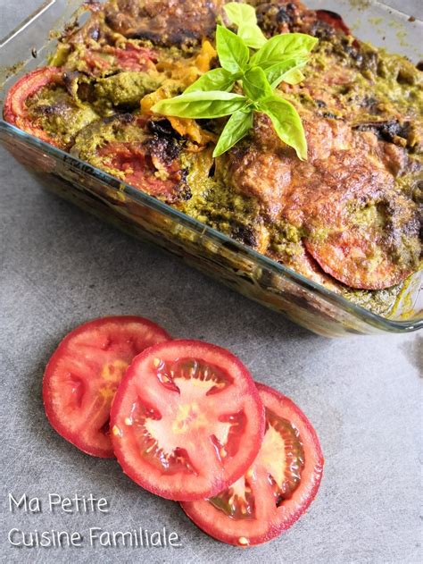 Lasagnes Tomates Mozza Au Pesto Ma Petite Cuisine Familiale