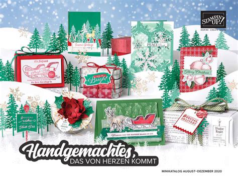 Stampin Up Minikatalog Herbst Winter 2020 Vorbestellen Basteln Mit