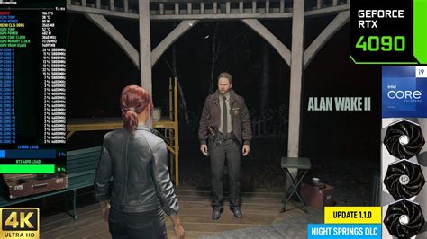 Alan Wake 2 Night Springs DLC 4K DLSS 3 7 Path Tracing Ray