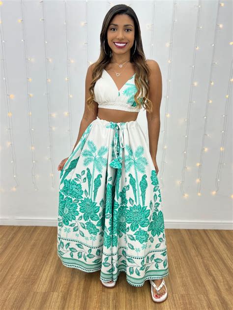 Cropped Al A Frente Nica Florata La Luna Online
