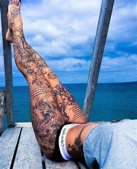 Tattooed Legs Leg Tattoos Tattoos Sleeve Tattoos