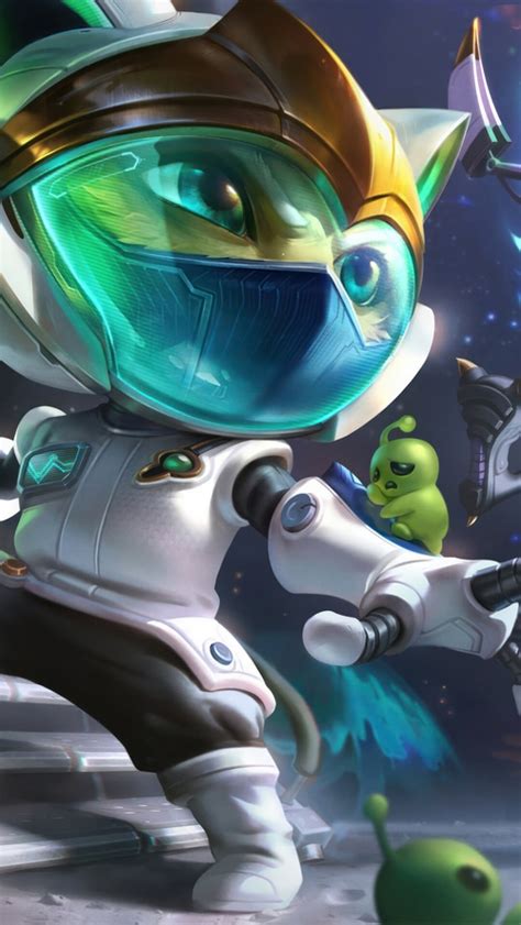 Astronaut Kennen Fizz Skin Lol League Of Legends Splash Art Hd