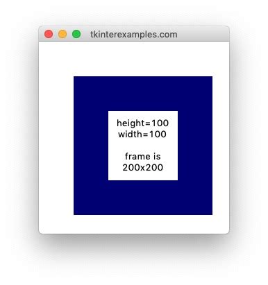 Tkinter Labelframe Top Methods Of Tkinter Labelframe