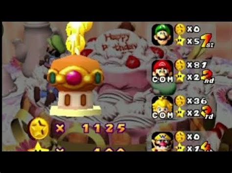 Mario Party Peach S Birthday Cake Youtube